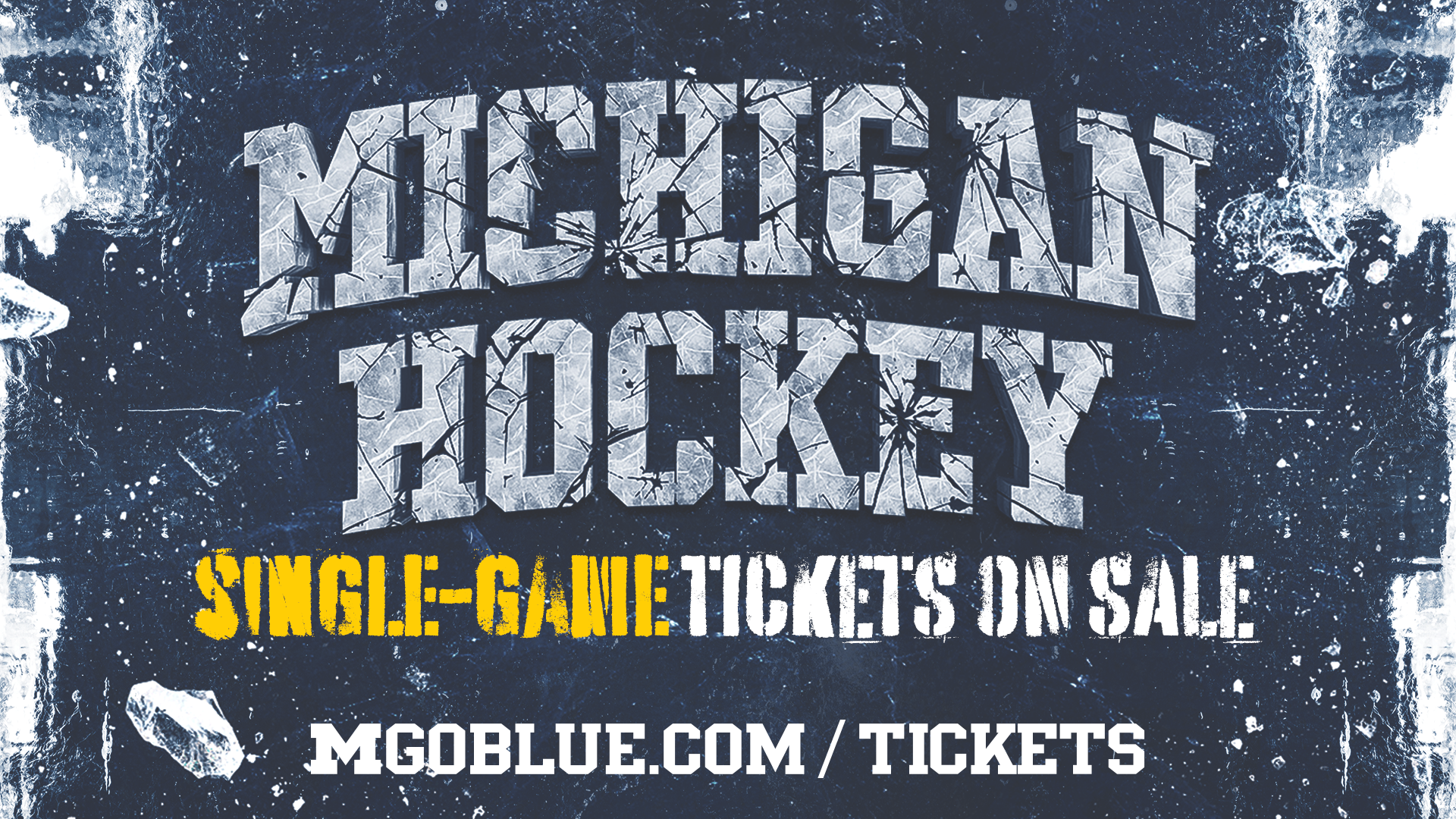 2025-26 Ice Hockey Tickets! Go Blue!
