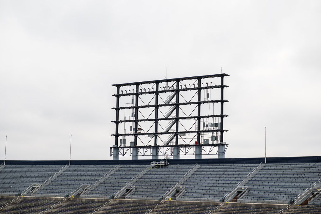 Michigan Football - New Michigan Stadium Scoreboards